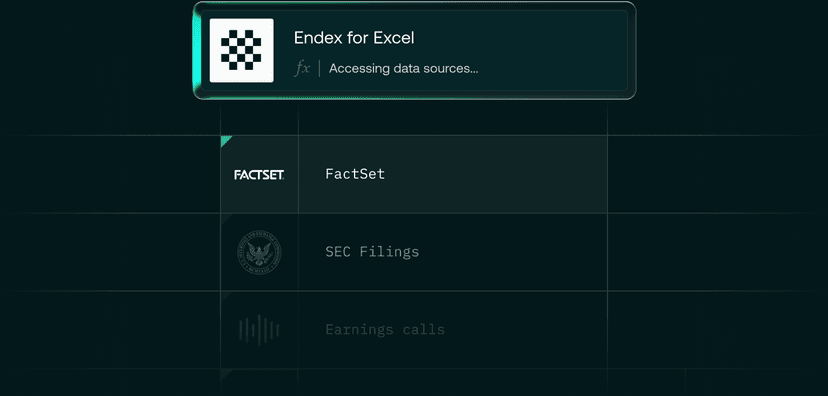 Endex | AI Built For Excel